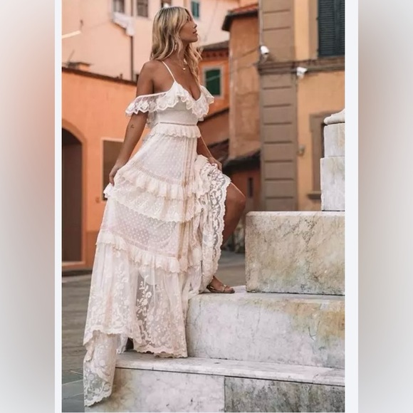 Spell | Dresses | Spell Chloe Wedding Gown Bnwt | Poshmark